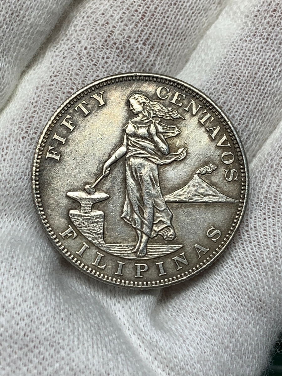 【やや傷や汚れあり】Ω米国領 フィリピン 50センタボ 1903年 ミント無し アメリカ 検）古銭硬貨貨幣銀貨系 レア記念メダル レプリカ復刻 オメガコイン aa2の落札情報詳細 ...