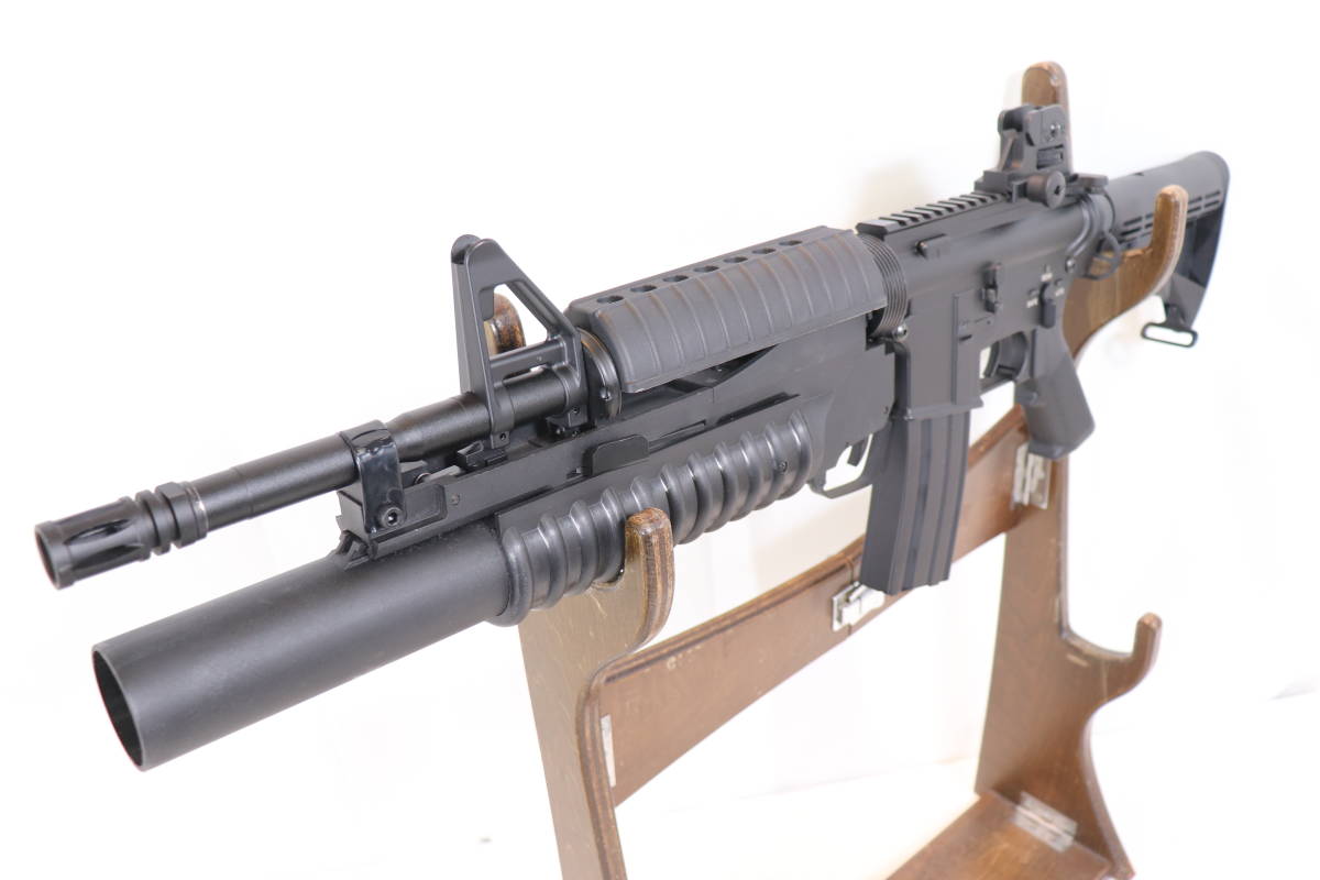 36DT☆ M4 メタルコンバージョン キット組み上げ品 S&T M203グレネードランチャー 動作正常 一部パーツ破損 中古の落札情報詳細 - Yahoo!オークション落札価格検索 オークフリー