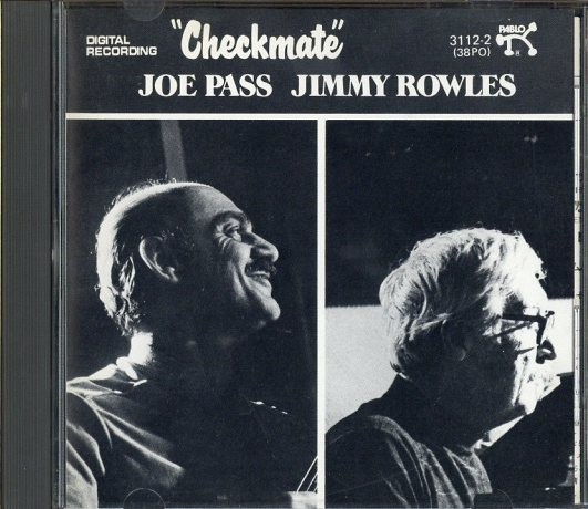 即決・送料無料(2点で) ジョー・パス～ジミー・ロウルズ Joe Pass Jimmy Rowles チェックメイト Checkmate ...