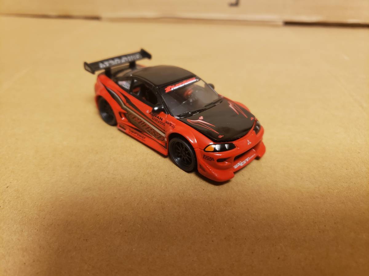 1/64 MUSCLE MACHINES TURBO ＆ HIGH-TECH PERFORMANCE '97 MITSUBISHI ...