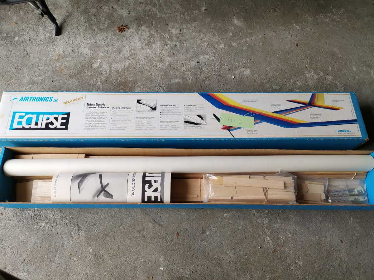 Airtronics Eclipse Deluxe Kit # 900219 Electric Powered 未組立の落札情報詳細 ...