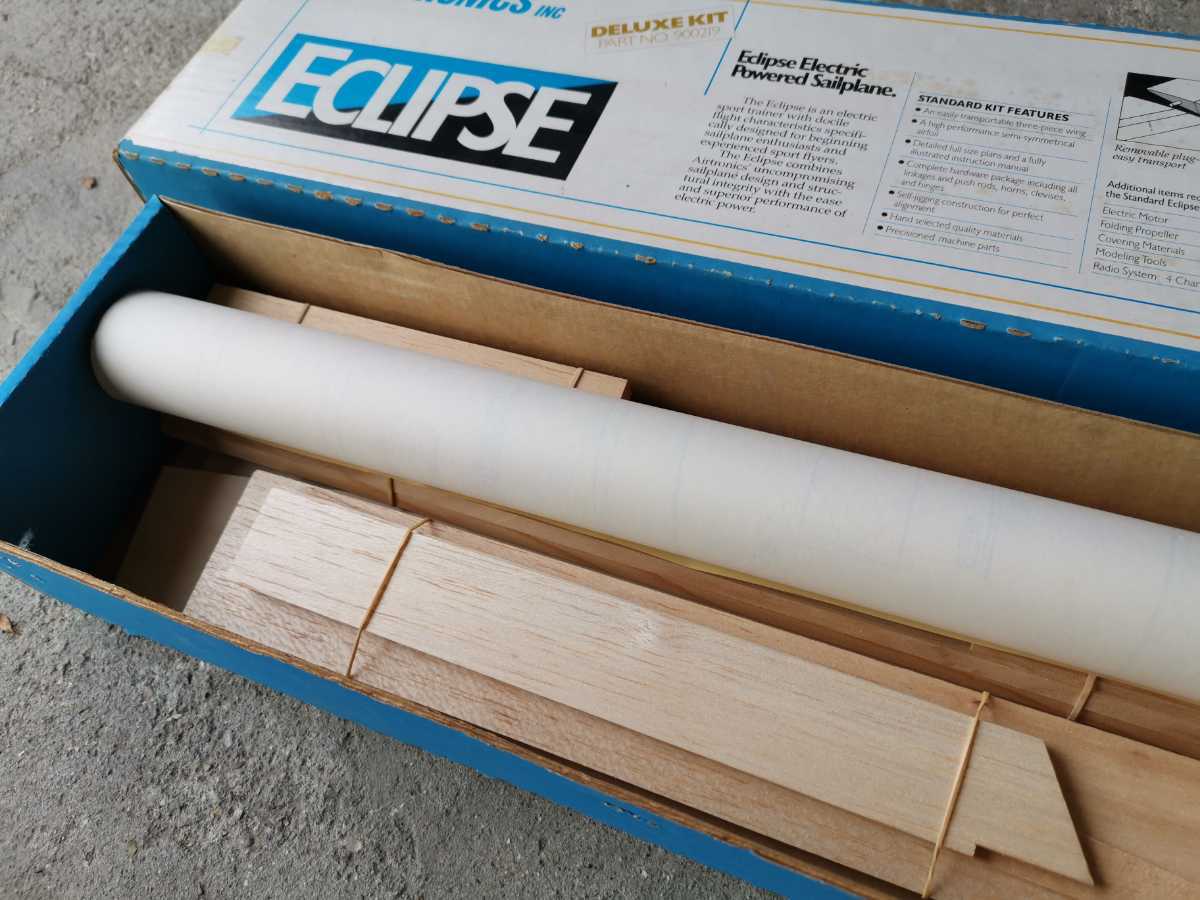 Airtronics Eclipse Deluxe Kit # 900219 Electric Powered 未組立の落札情報詳細 ...