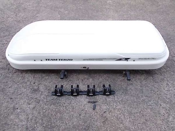 【中古】★激安★TEAM TERZO テルッツォ LOW RYADER ローライダー ルーフボックス エクストリームボックス BOX キャリアベース付き 汎用 / J6-1321の落札情報詳細 ...