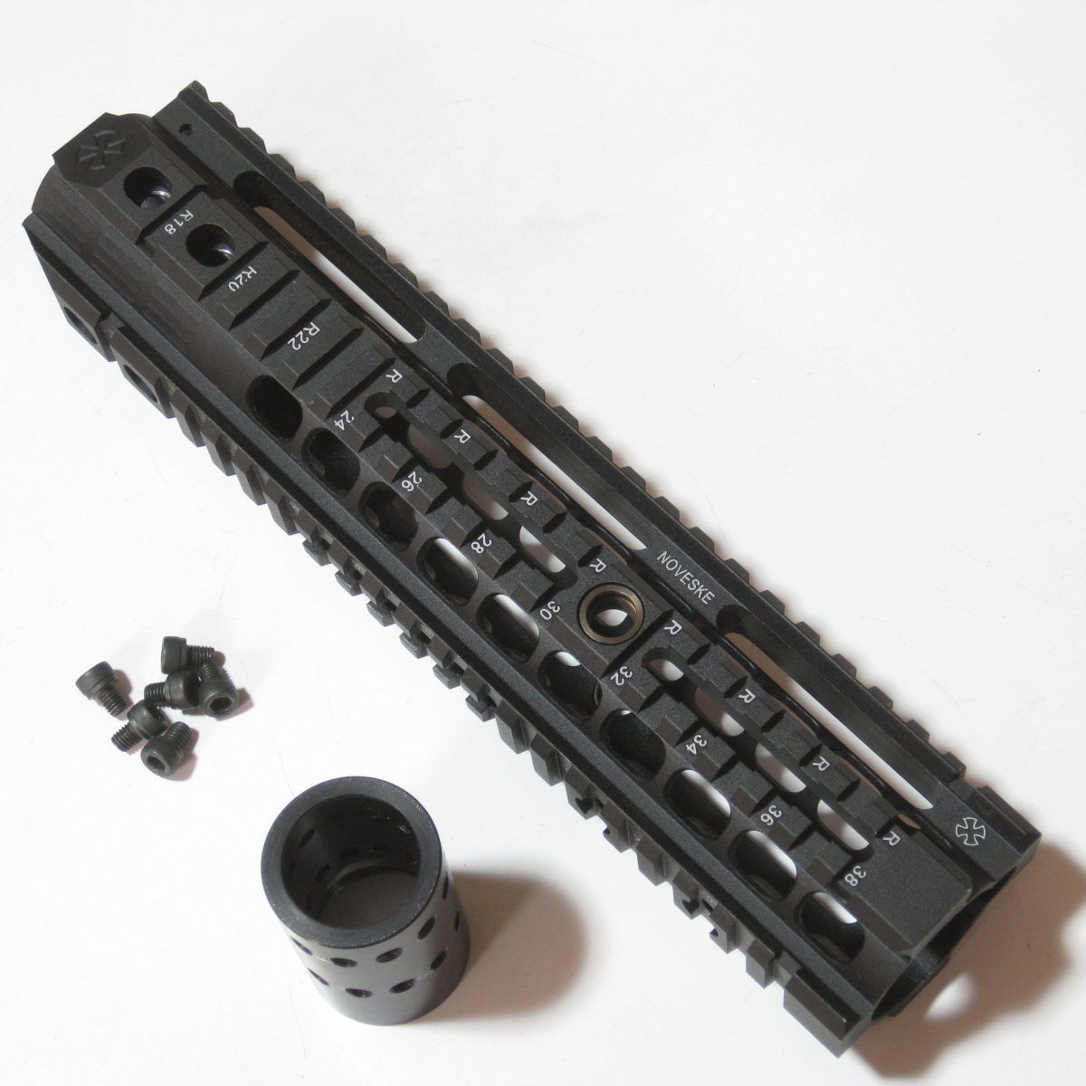 NOVESKE N4 フリーフロート RAS 10インチ レイルハンドガード M16/M4用 の落札情報詳細 - ヤフオク落札価格検索 オークフリー