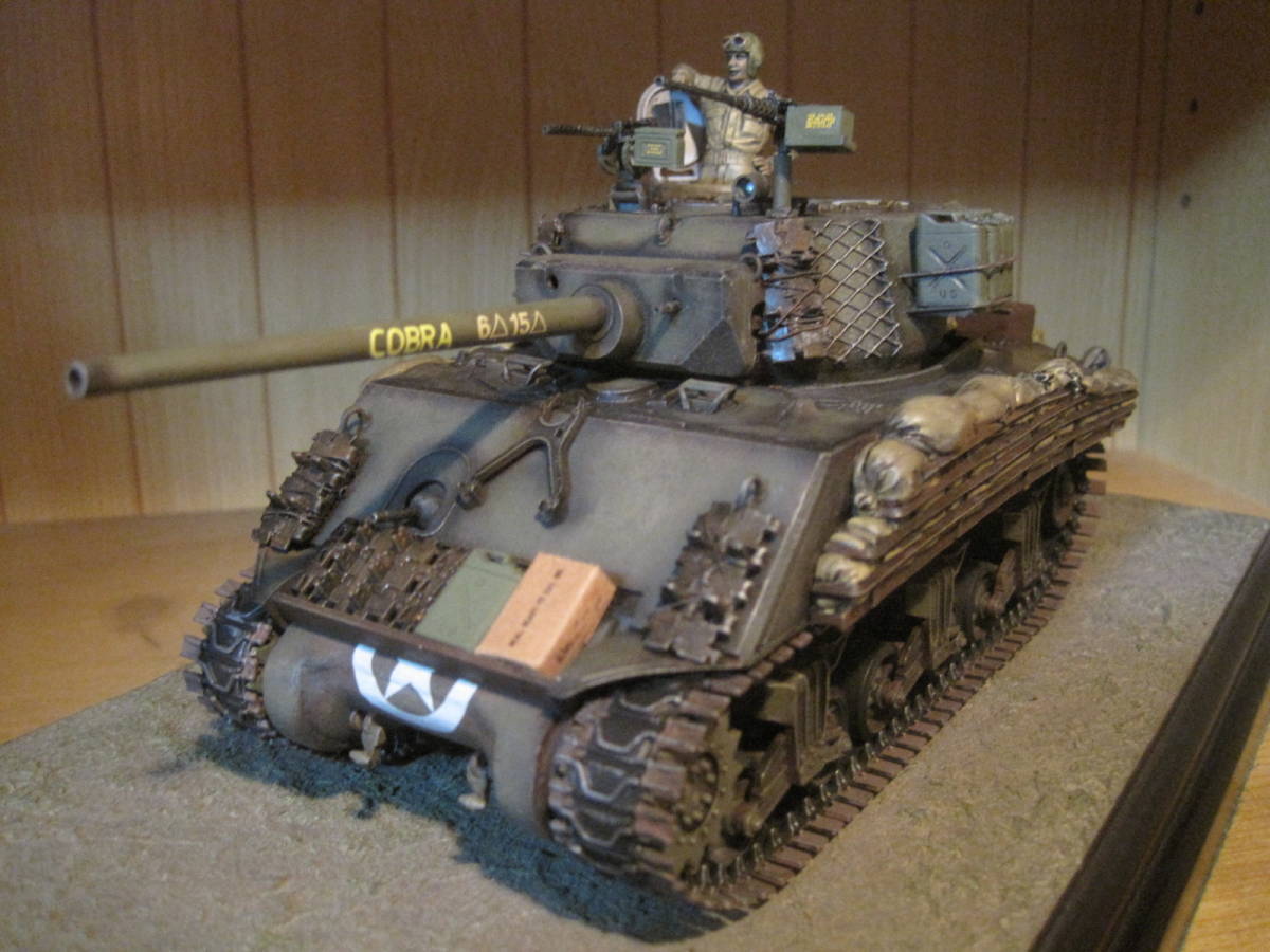 【完成品】1/35 アメリカ軍 M4A3E2 (76)W シャーマン ジャンボの落札情報詳細 - Yahoo!オークション落札価格検索 オークフリー