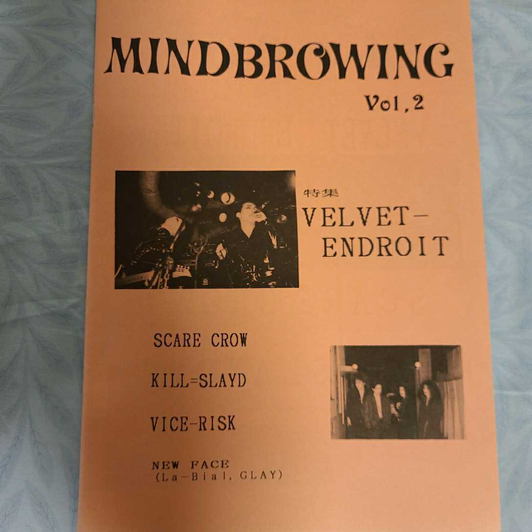 ☆ ビジュアル系 ミニコミ mind-blowing2 velvet endroit scareスケアクロウcrow killキルスレイド ...