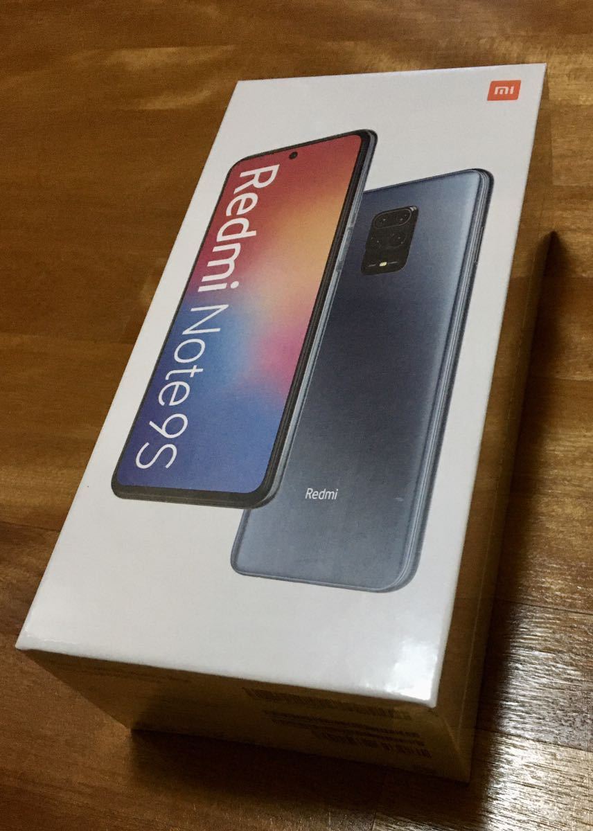 【新品】Xiaomi Redmi Note 9s 4GB 64GB Aurora blue オーロラブルー シャオミ SIMフリー Android 本体 未使用 送料無料 スマホ 国内版の落札 ...