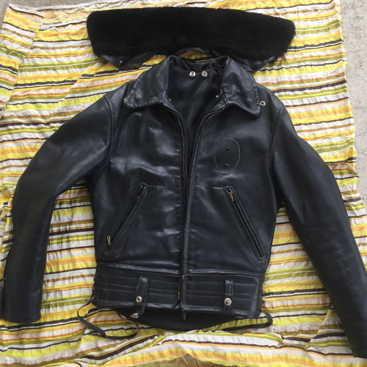 50s～60s chpライダースジャケット カビ有り ビンテージの落札情報詳細 - ヤフオク落札価格検索 オークフリー