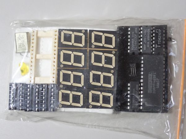 【ジャンク】ICM7216B使用 秋月8桁周波数カウンタキット（作りかけ）の落札情報詳細 - Yahoo!オークション落札価格検索 オークフリー