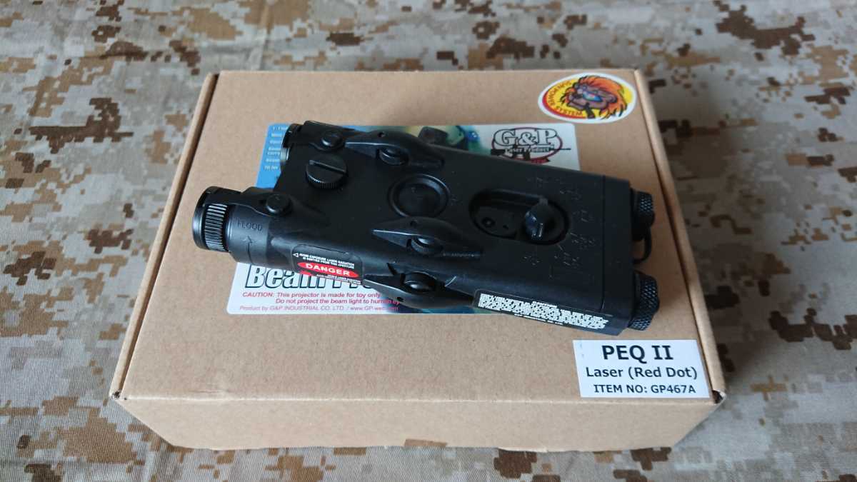 G&P AN/PEQ-2 レプリカ フラッシュライト レッドレーザー M4A1 Mk12 M110 Mk18 Mk46 初期アフ PEQ-2 PEQ-15 実物レンズカバーの落札情報詳細 ...