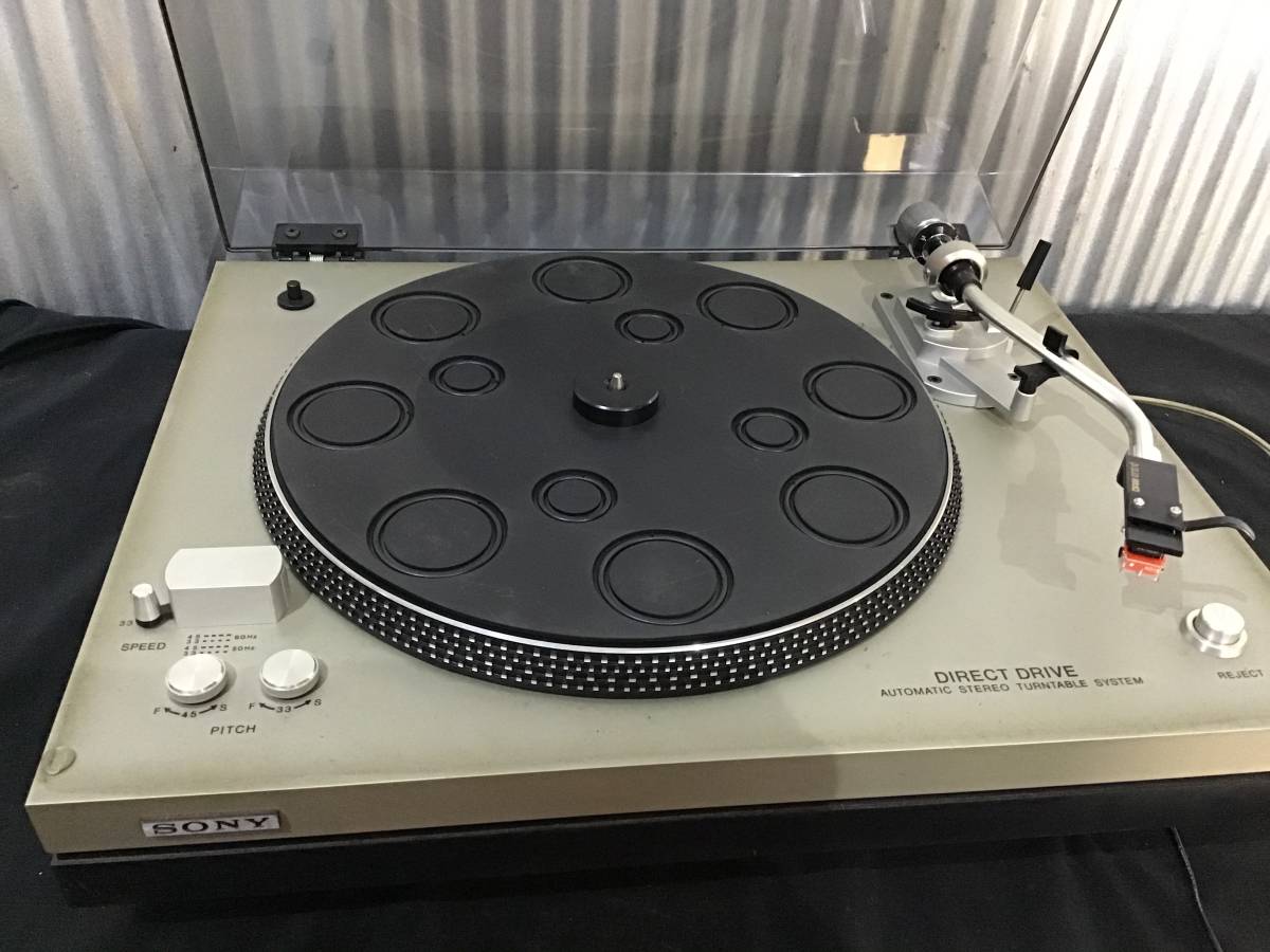 SONY PS-700 ターンテーブル 通電確認のみ ジャンク 中古 の落札情報詳細 - ヤフオク落札価格検索 オークフリー