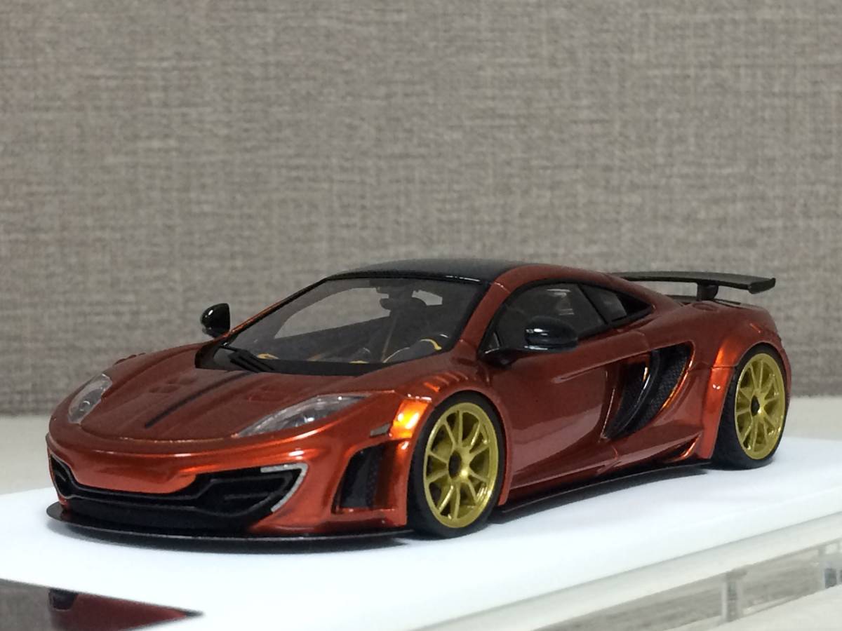 M.S. 1/43 MANSORY マクラーレン MP4-12C クロームオレンジの落札情報詳細 - Yahoo!オークション落札価格検索 オークフリー