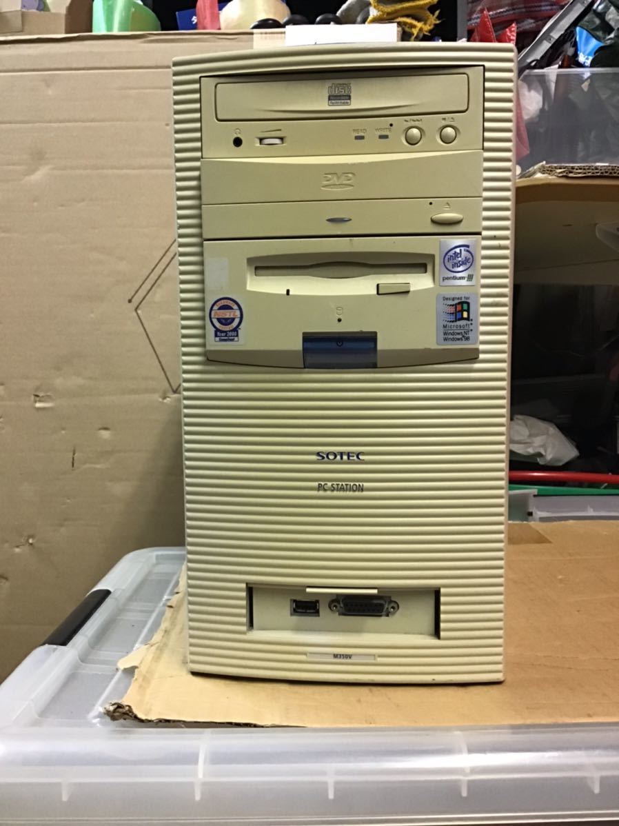 ★☆【中古】SOTEC PC STATION M350V ソーテック デスクトップ パソコン☆★の落札情報詳細 - ヤフオク落札価格検索 オークフリー
