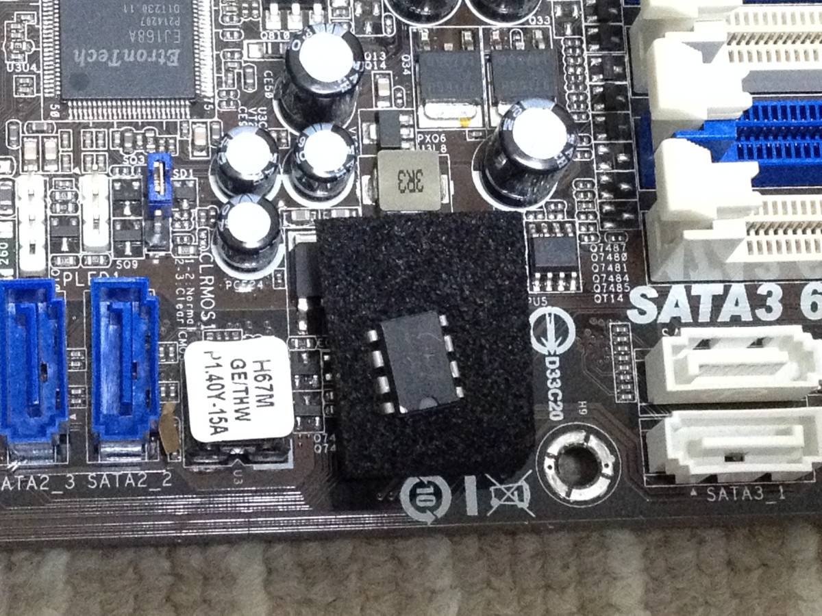 ★ASROCK H67M-GE/HT P2.10 BIOS ROM IC [H67M-GE/THWに取り付け可能]【同梱あり】の落札情報詳細 ...