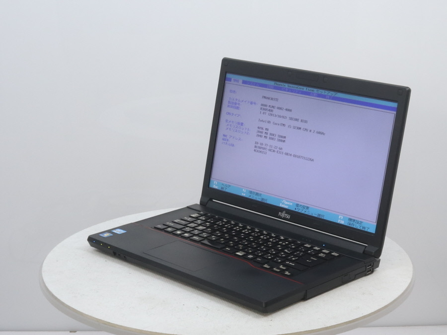 FUJITSU FMVA03037Z LIFEBOOK A573/G Core i5-3230M 2.60GHz 4 GB 320 GB HDD 現状品の落札情報詳細 - Yahoo ...