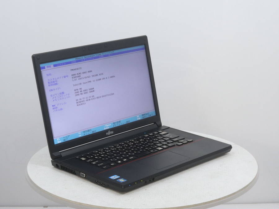 FUJITSU FMVA03037Z LIFEBOOK A573/G Core i5-3230M 2.60GHz 4 GB 320 GB HDD 現状品の落札情報詳細 - Yahoo ...