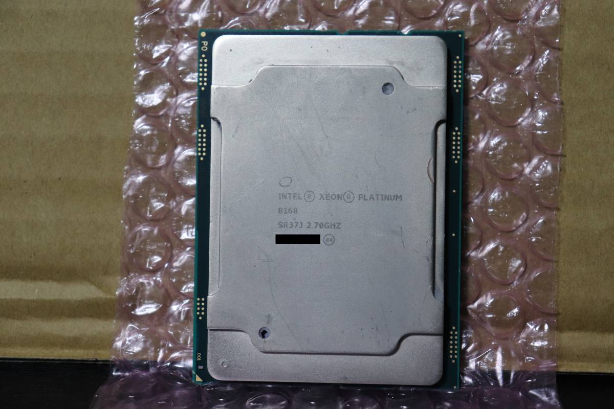 M464. INTEL / XEON 8168 PLATINUM / SR37J / FCLGA3647 / 2.70GHz / 動作不可 ...