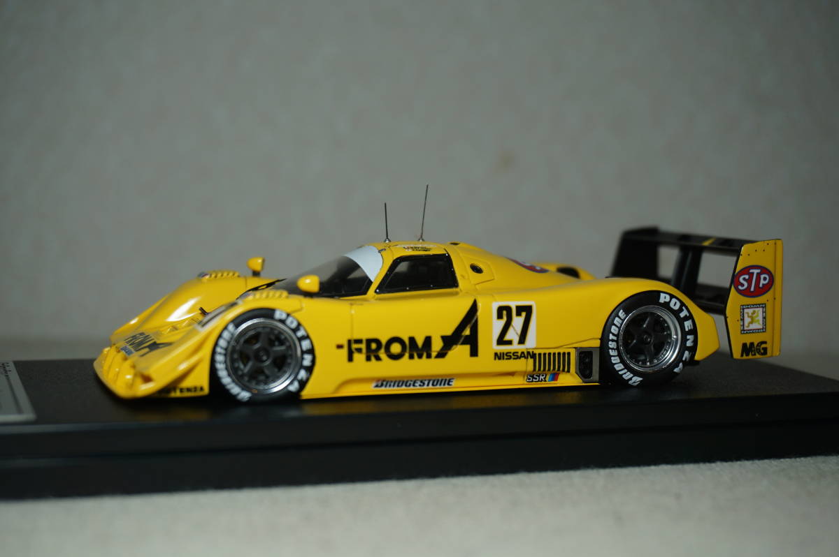 【目立った傷や汚れなし】1/43 JSPC 最終戦 3位 hpi NISSAN R91CK #27 1992 MINE 3rd NOVA ...