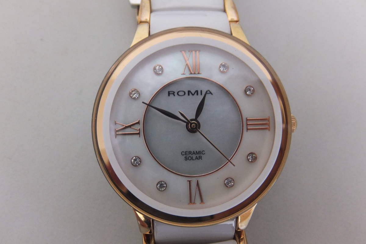 【中古】#26611 ROMIA ロミア RM-601M チタン ソーラー 時計 メンズ 動作 の落札情報詳細| ヤフオク落札価格情報 オークフリー