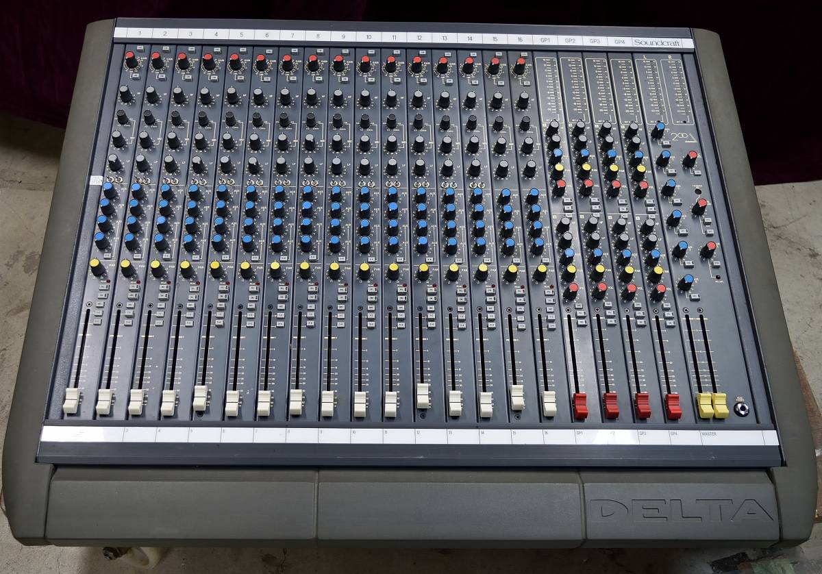 SOUNDCRAFT DELTA 200 ジャンク の落札情報詳細 - Yahoo!オークション落札価格検索 オークフリー
