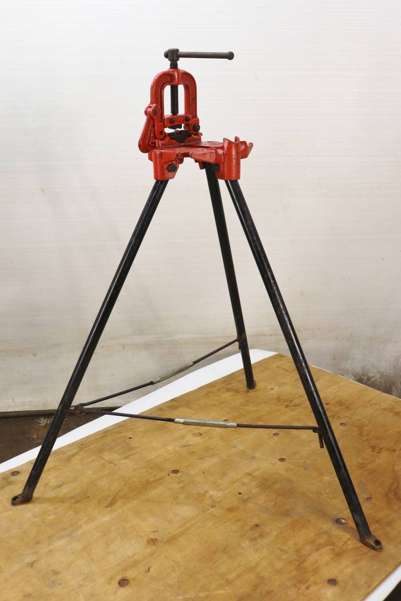 54⑦【中古品】MCCパイプバイス VL-NO-0 三脚スタンド付 *使用感の少ない美品の落札情報詳細 - Yahoo!オークション落札価格検索 オークフリー