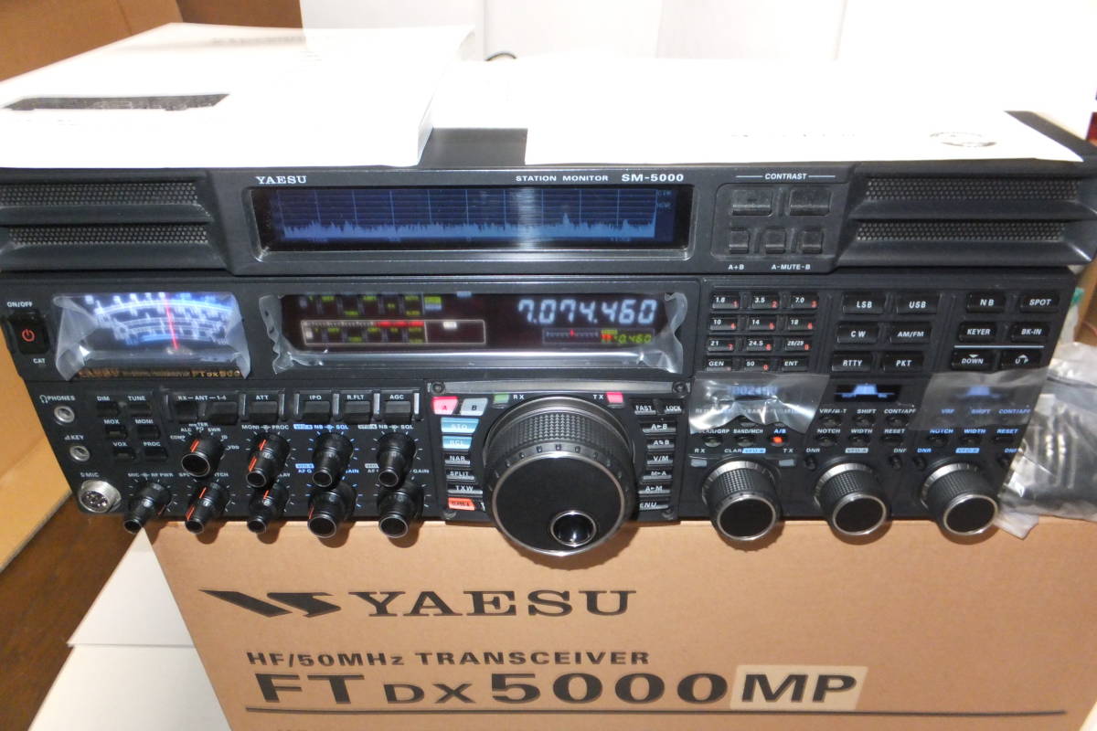 FTDX5000MP HF+50MHz 200W メーカー整備品 箱・説・MIC YAESUフラッグシップ機 の落札情報詳細| ヤフオク落札 ...