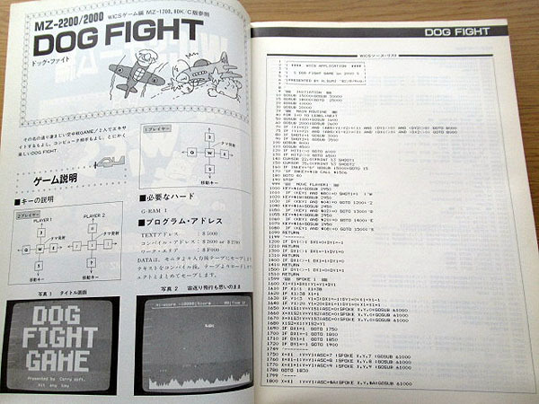 C3/ I/O別冊 WICS BASE プログラム集 MZ-80 MZ-80B MZ-2000 MZ-2200 MZ-1200 MZ-700 BASIC Z80アセンブラほかの落札情報詳細 ...