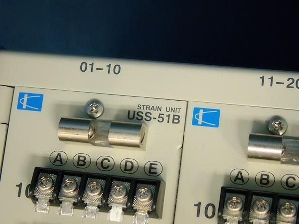 KYOWA 共和 UCAM-550A 高速データロガー USS-51B ひずみユニット DCS-100A付 中古 の落札情報詳細| ヤフオク ...