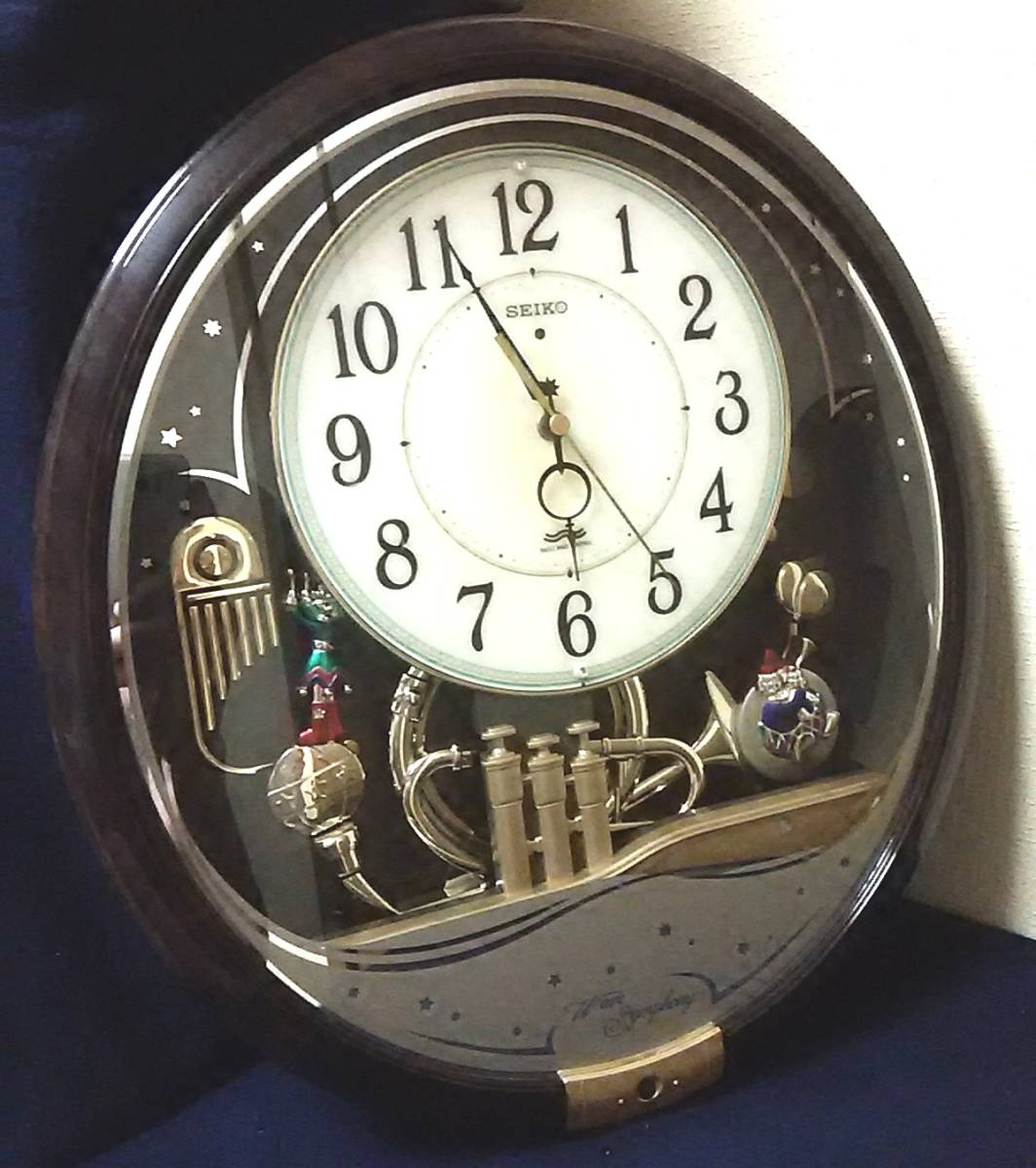 SEIKO AM236B Wave Symphony からくり時計 動作確認済み ピエロの落札情報詳細 - ヤフオク落札価格検索 オークフリー