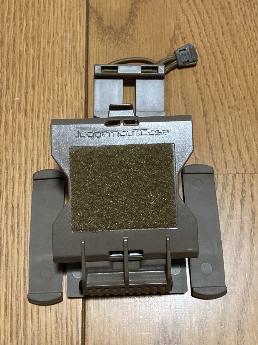 実物 Juggernaut case molle マウント Mサイズ Galaxy S5 S6 S7 S8 S9 SLEEV ジャガノ スマホ ...