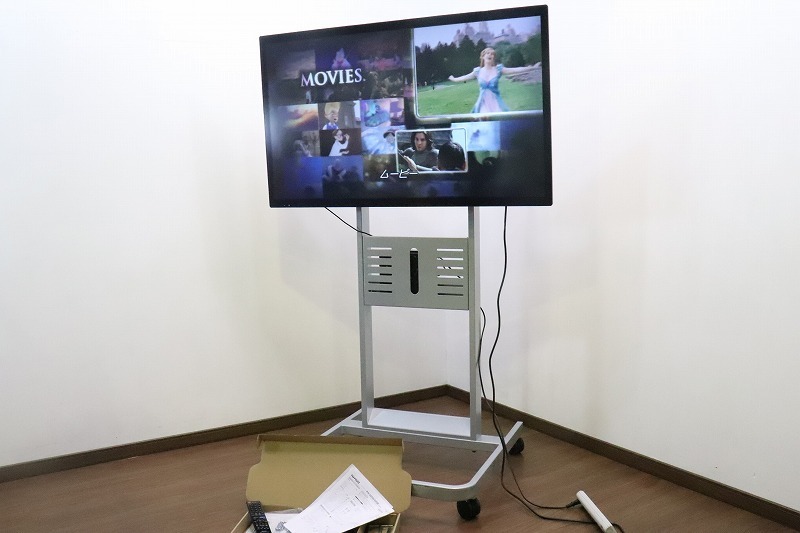 ④SHARP シャープ 52V型ワイド インフォメーションディスプレイ PN-E521 フルHD 動作確認済 液晶 PCモニター D－Sub ...