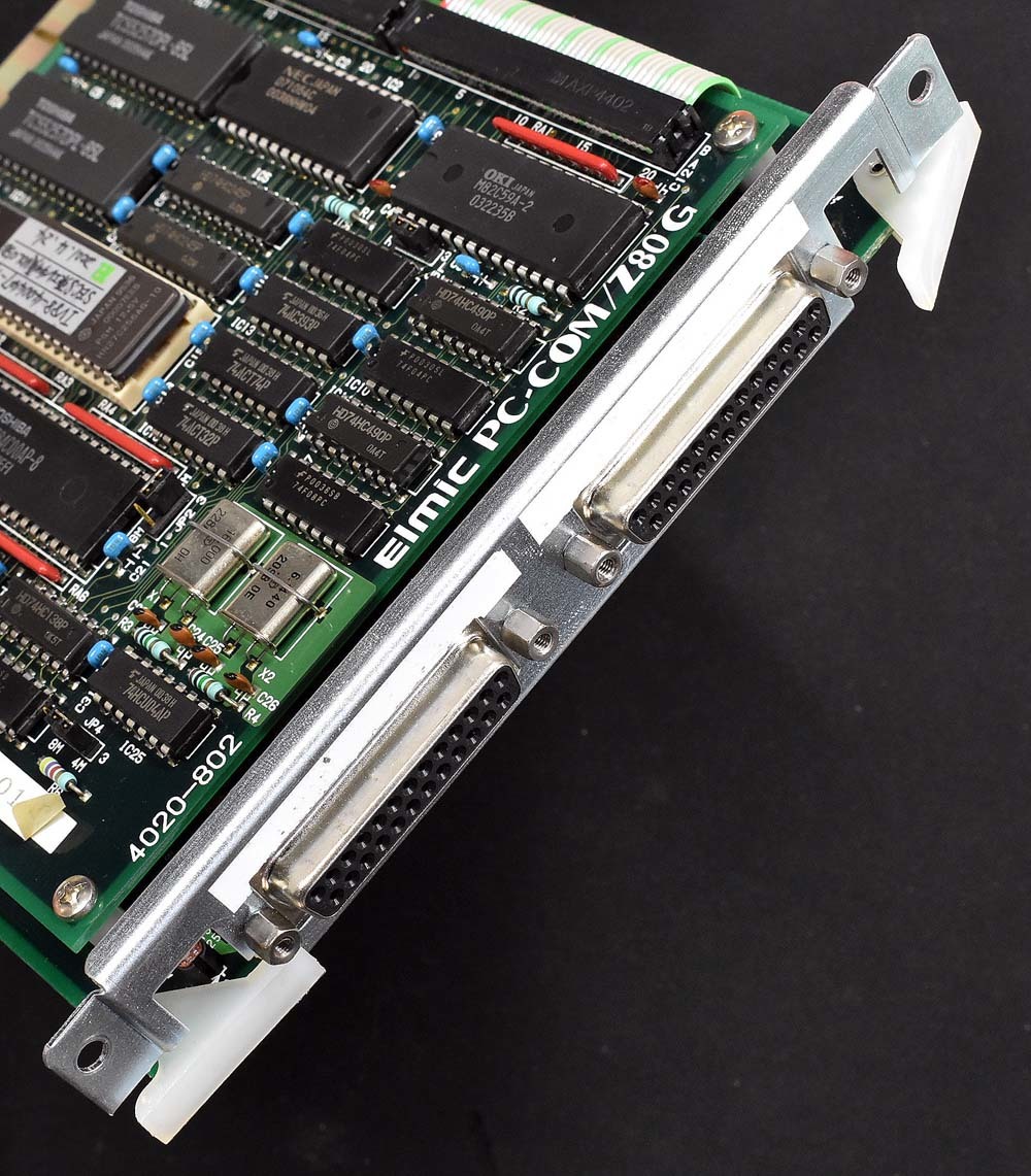 Elmic PC-COM Z80G [4020-801 402-802] PC-9801 Cバス 拡張ボード (錆び無/美品) (管:CB00 ...