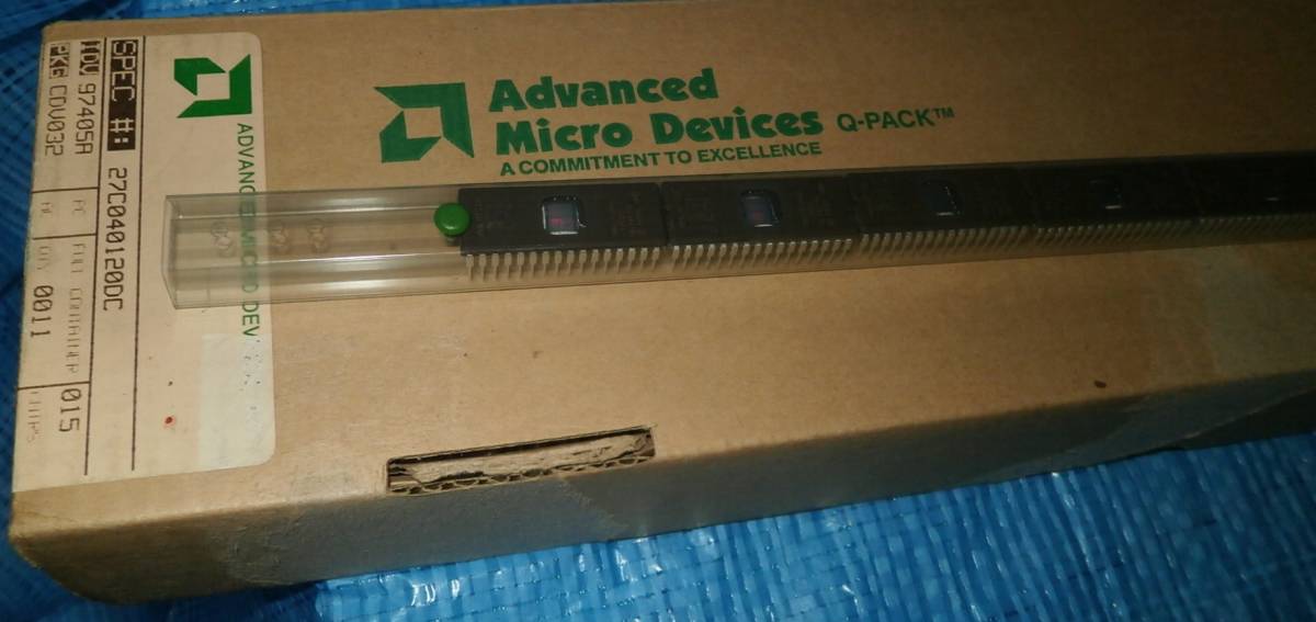 【新品】新品 AMD純正 27C040 EPROM 10個 UV-EPROM 27C4001 セットの落札情報詳細 - ヤフオク落札価格検索 ...