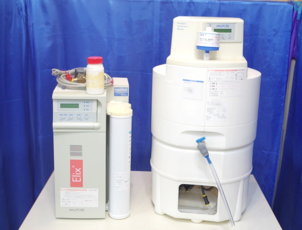 MERCK/メルク (MILLIPORE/ミリポア) 純水製造装置 ★Elix Essential UV3+TANKPE030 1セット★ 273R の落札情報詳細| ヤフオク落札価格情報 ...