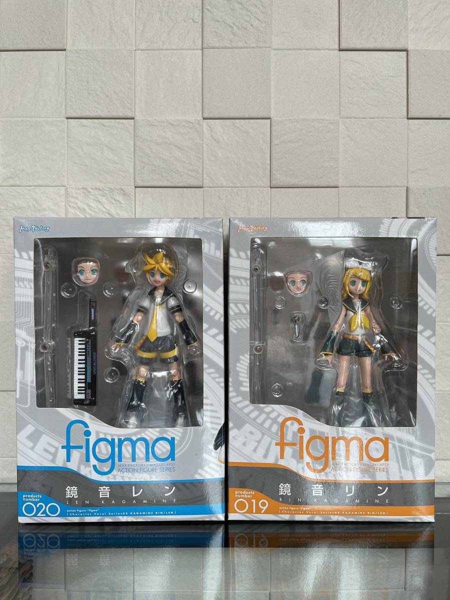 【未使用】【未開封】figma 019 020 鏡音リン・鏡音レン VOCALOID キャラクター・ボーカル・シリーズ 2点セット 可動フィギュア マックスファクトリーの落札情報詳細 ...
