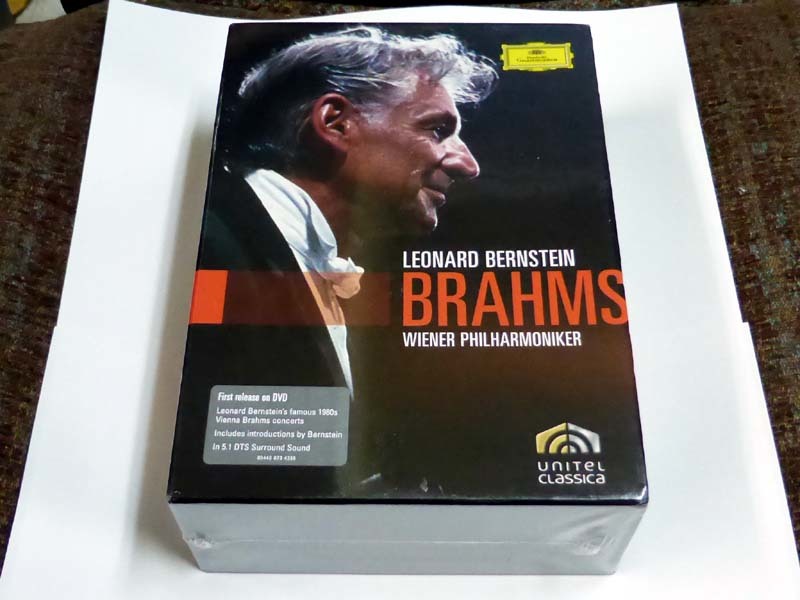 【目立った傷や汚れなし】輸入盤 DVD バーンスタイン ブラームス LEONARD BERNSTEIN BRAHMS WIENER PHILHARMONIKER 5DVD 綺麗ですの落札情報 ...