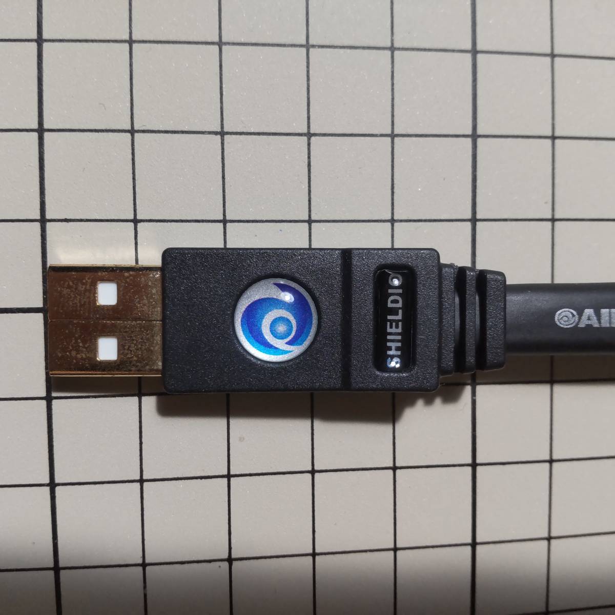 【やや傷や汚れあり】【送料無料】 AIM High performance USB SHIELDIO for HiVi 21.5cm UAC ...