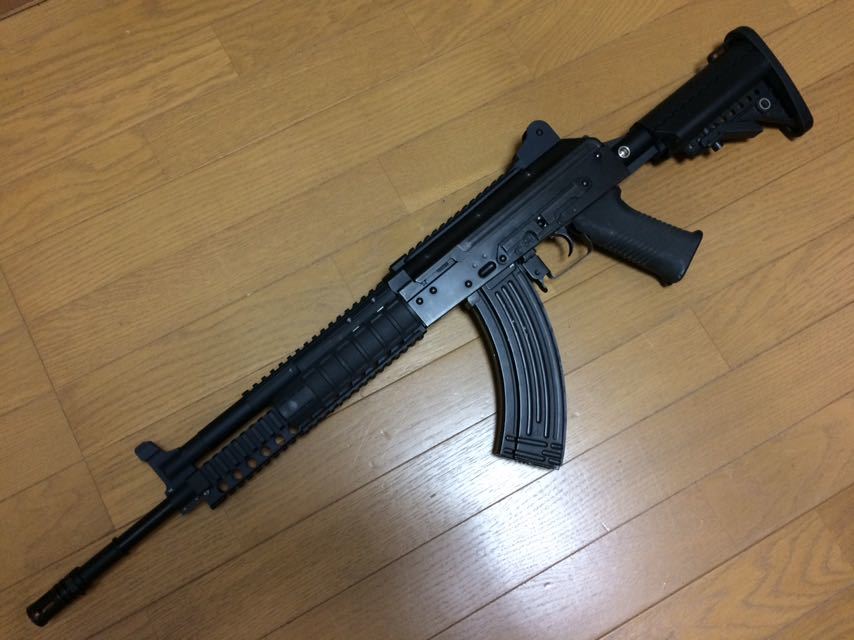 【傷や汚れあり】メーカー不明 AK47 KTR クレブス カスタム INOKATSU LCT タクティカル ライフル 電動ガン 東京マルイ ...