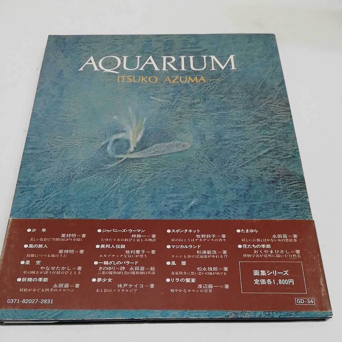 【傷や汚れあり】 アクエリアム 東逸子 画集 作品集 AQUARIUM ITSUKO AZUMA 1982年5月10日発行 昭和57年 の落札 ...