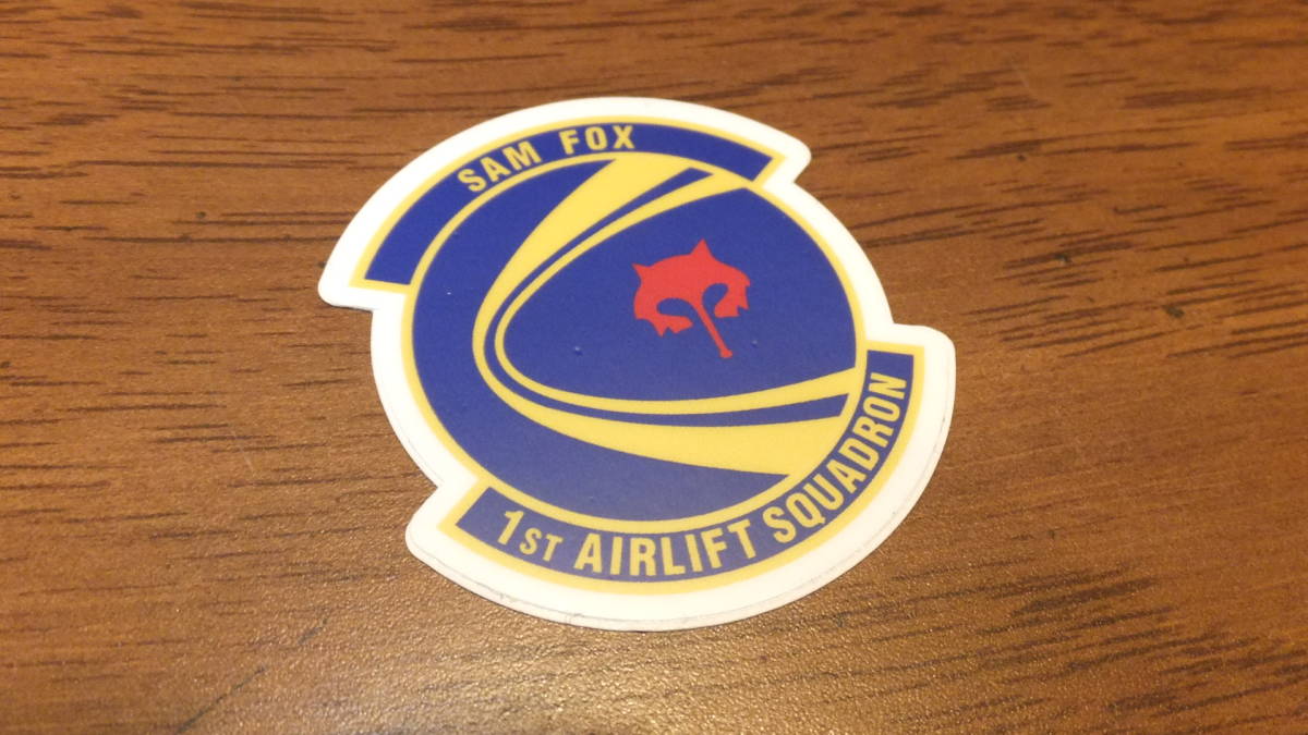 【未使用】【USAF】SAM FOX 1st AS 米副大統領専用機 エアフォース2第89空輸航空団米特殊任務要人輸送部隊アンドリューズ空軍 ...