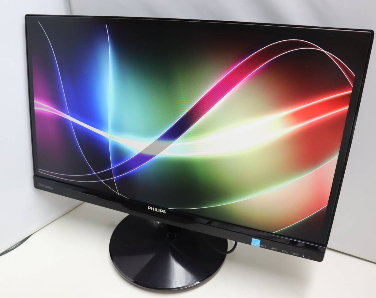 No. 6457【PHILIPS】液晶モニター【224E SoftBlue】中古品 の落札情報詳細| ヤフオク落札価格情報 オークフリー