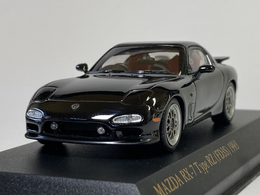 【傷や汚れあり】マツダ Mazda RX-7 Type RZ (FD3S) 1993 ブラック Black 1/43 - 京商ハウザック Kyosho Howsaktの落札情報詳細 ...