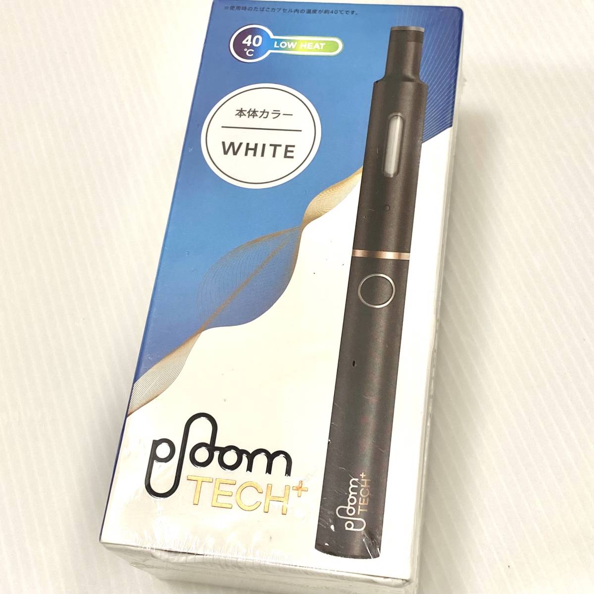【未使用】【未開封】Ploom TECH + プルームテック プラス スターターキット ホワイト 本体 バッテリー 周辺機器 加熱式たばこ 電子タバコ 喫煙具 CE0の落札情報詳細 ...
