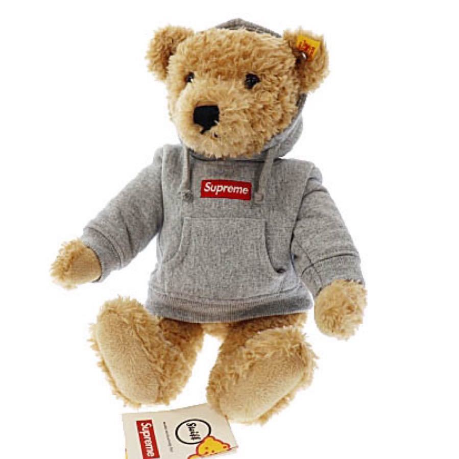 【未使用】18AW Supreme Steiff Bear シュタイフ ベア 新品の落札情報詳細 - ヤフオク落札価格検索 オークフリー