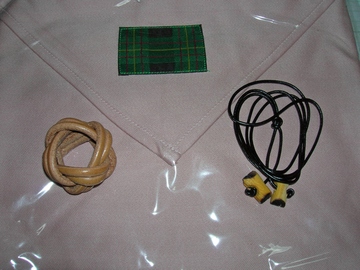 【未使用】最後！レア物！ボーイスカウト英国連盟・Gilwell Park Wood Badge 2 Beads/Gilwell Cotton ...