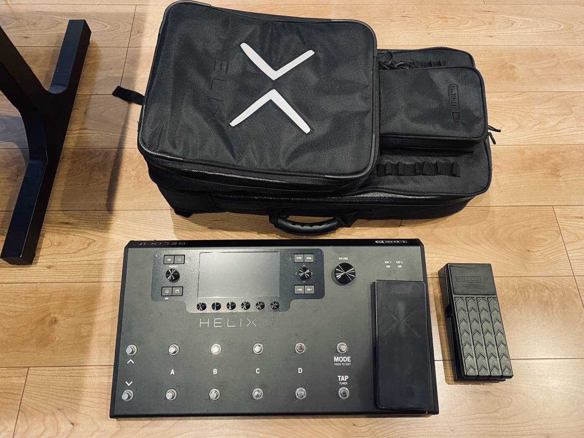 【やや傷や汚れあり】【動作品・ジャンク扱い】LINE6 HELIX LT + Backpack + EX-1 【バッグ・ペダル付き】の落札情報 ...