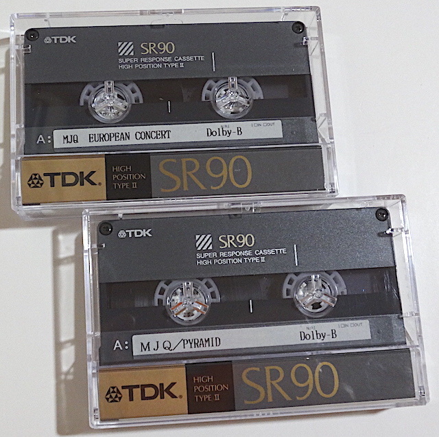 【目立った傷や汚れなし】 中古カセットテープその195 TDK SR 1st Gene. CrO2(High) Position Compact Cassette Tape 90min ...
