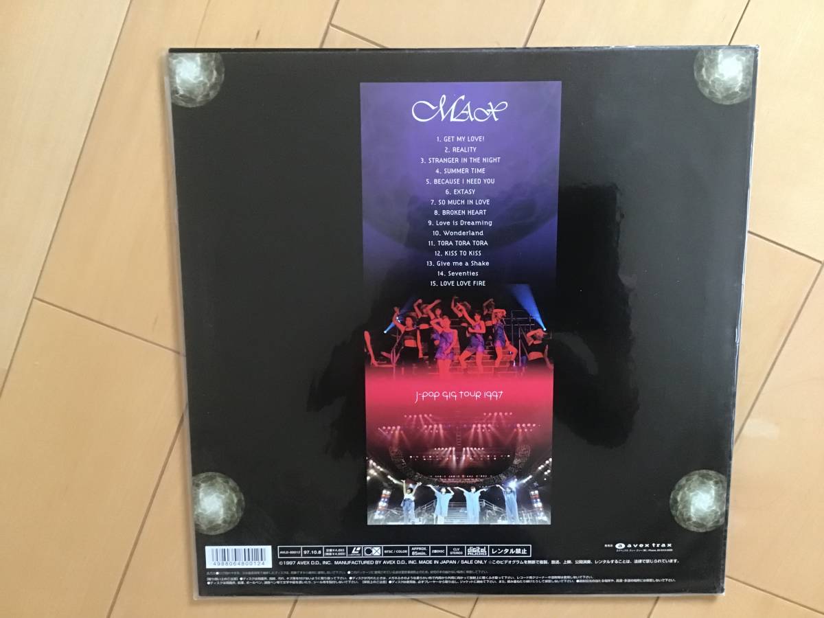 【やや傷や汚れあり】MAX J-POP GIG TOUR 1997 の落札情報詳細 - Yahoo!オークション落札価格検索 オークフリー