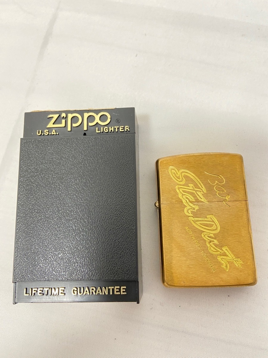 【未使用】【新品未使用】 Zippo ジッポー Bar StarDust バースターダスト ゴールド ライター 喫煙グッズ / 30 (F006242D)の落札情報詳細 - ヤフオク落札価格 ...