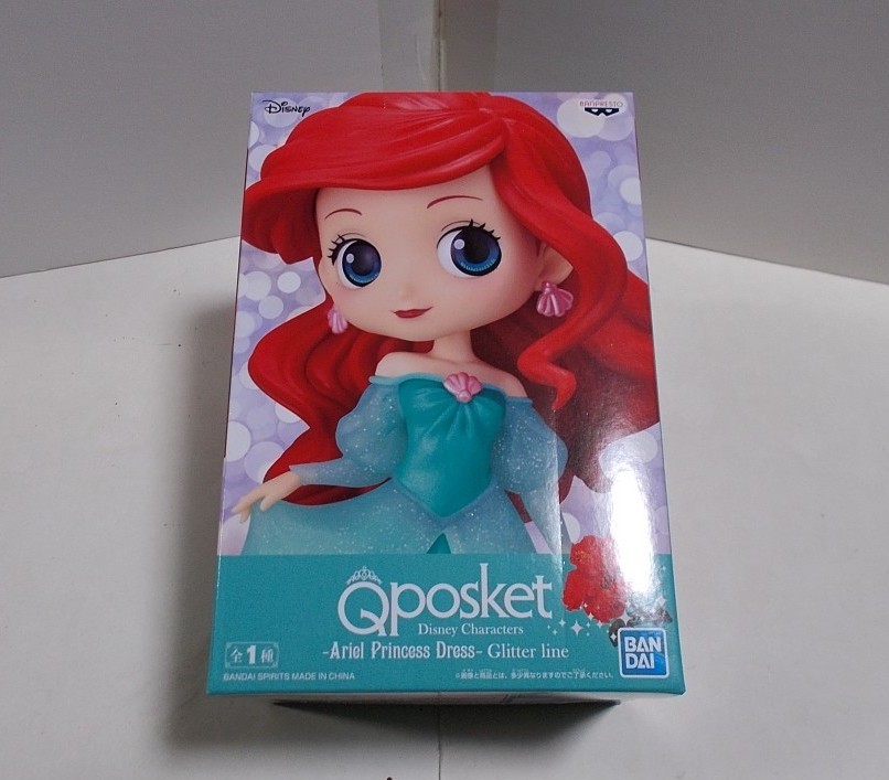 【未使用】バンプレスト Q posket Disney Characters -Ariel Princess Dress- Glitter line / Qposket アリエルの落札情報詳細 ...